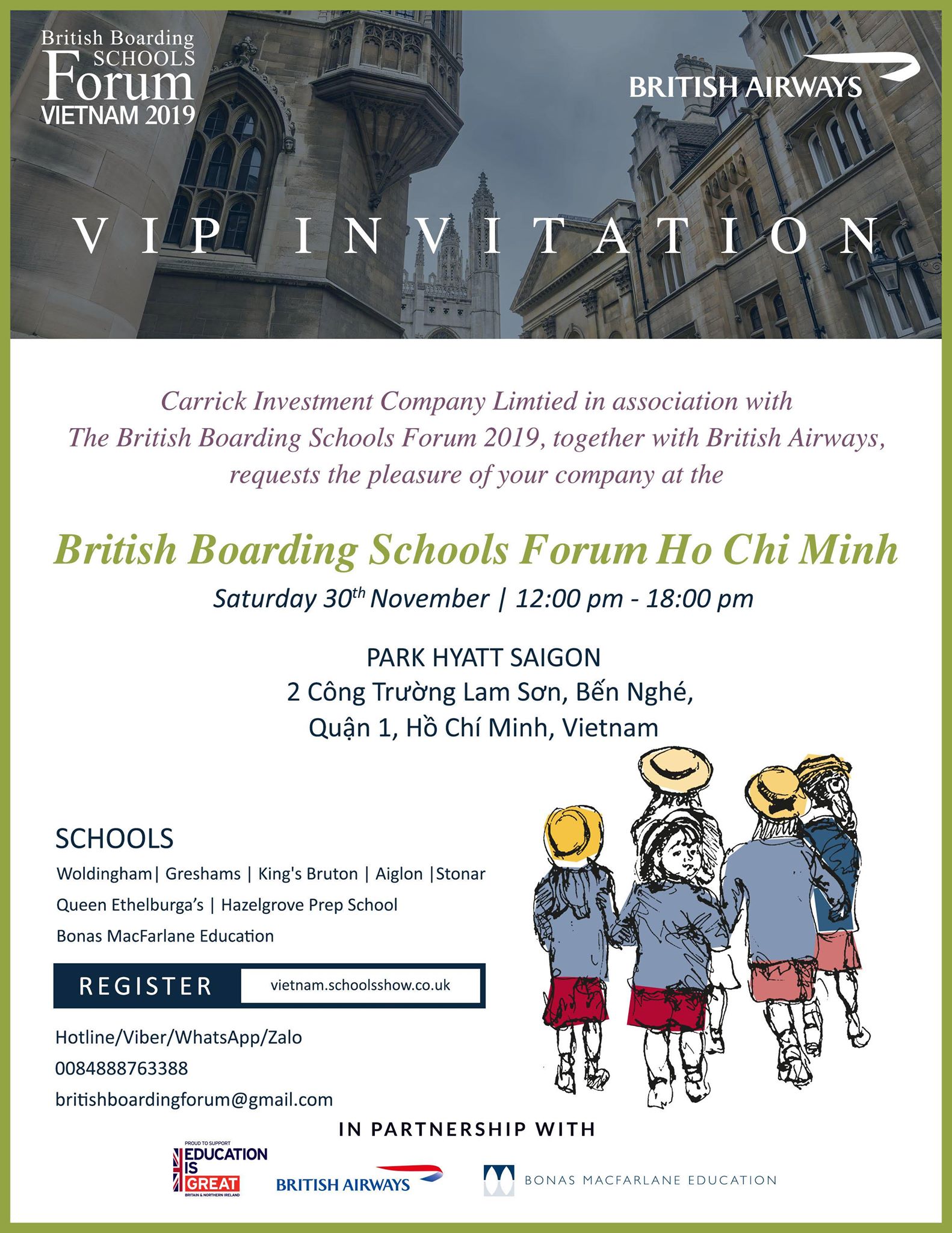 Register to attend the forum in Ho Chi Minh City - Carrick Investment ...